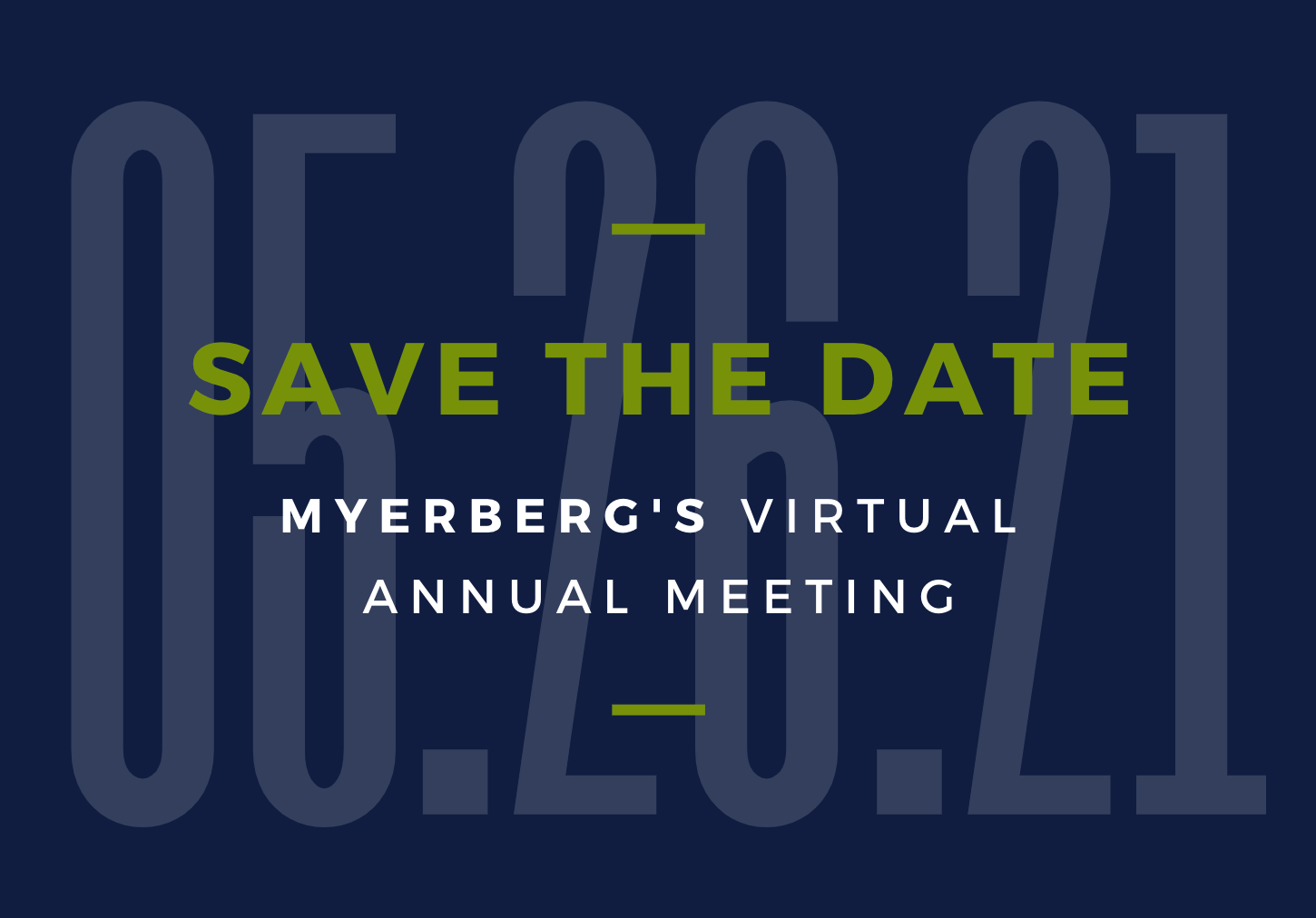 Edward A. Myerberg Center’s 2021 Annual Meeting | CHAI: Comprehensive ...